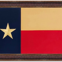 Framed Vintage Texas Flag - Etsy