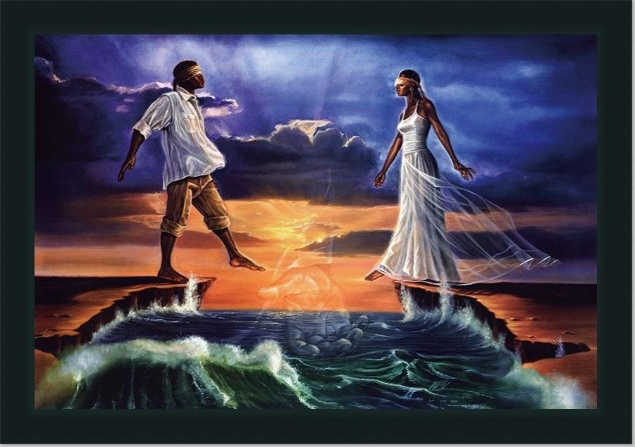 Framed African American Religious Art | Various Styles - Etsy