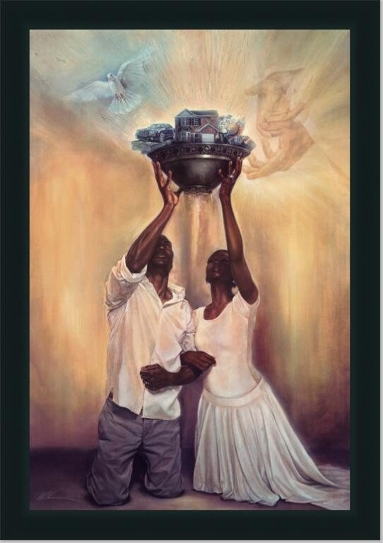 Framed African American Religious Art | Various Styles - Etsy