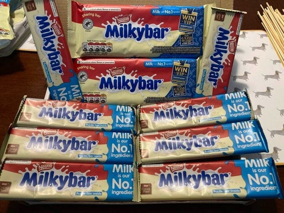 Nestle Milky Bar White Chocolate 10 Bars Personalised Gift - Etsy