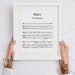 Grace Sheet Music Print the Dubliners Wall Decor Irish/ireland/lyric ...