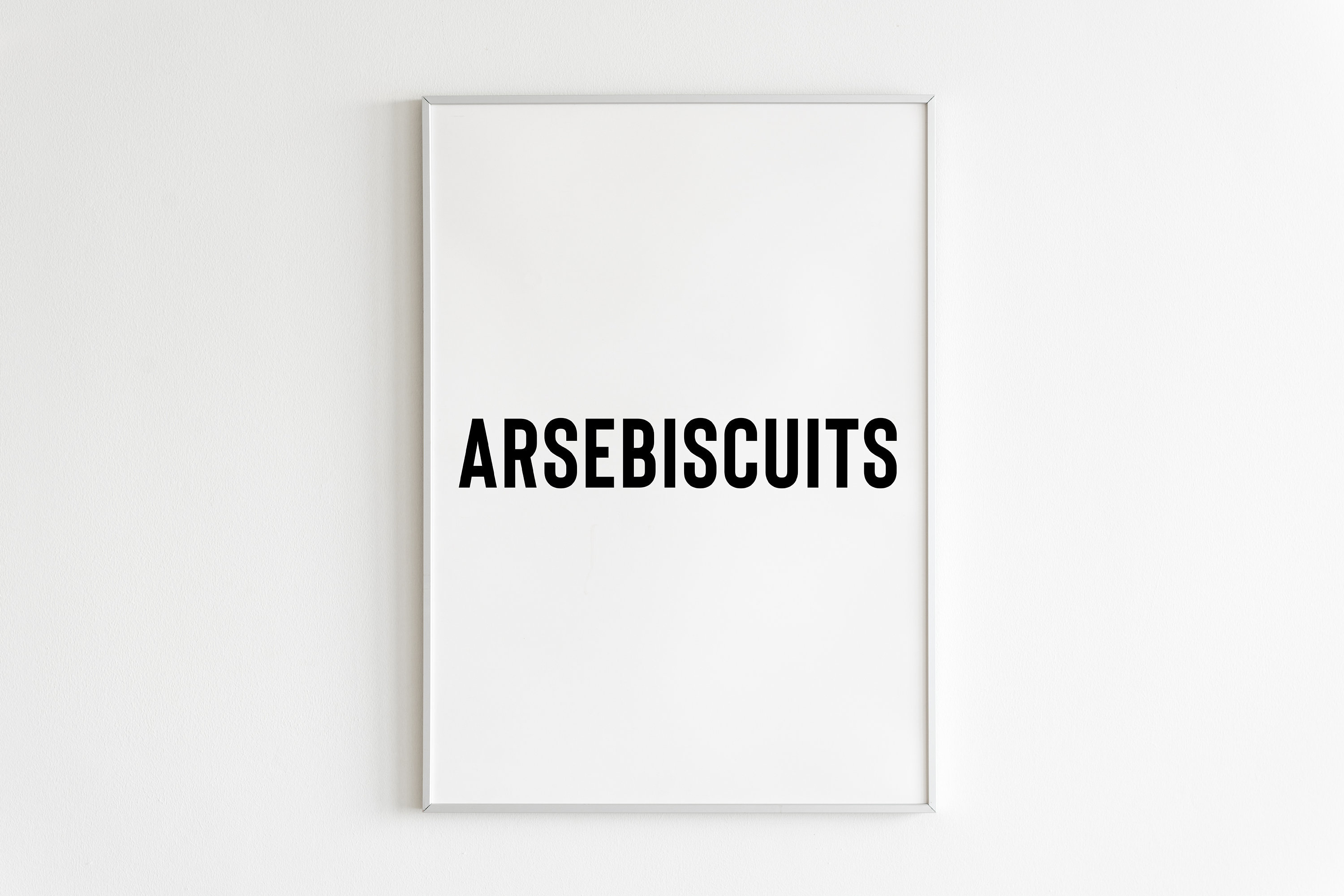 Arsebiscuits Print Father Ted Wall Decor Irish Ireland Quote - Etsy UK