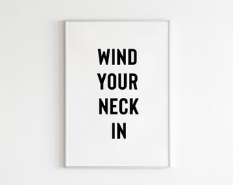 Wind Year Neck In - Etsy UK
