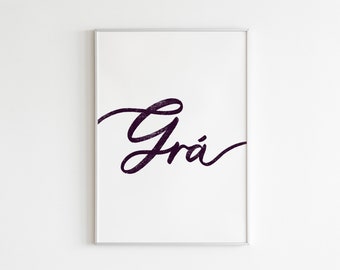 Grá Print - Etsy Ireland