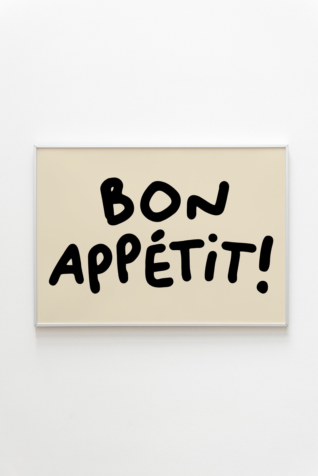 DIGITAL PRINT Bon Appétit Print Wall Decor Kitchen Dining Saying ...