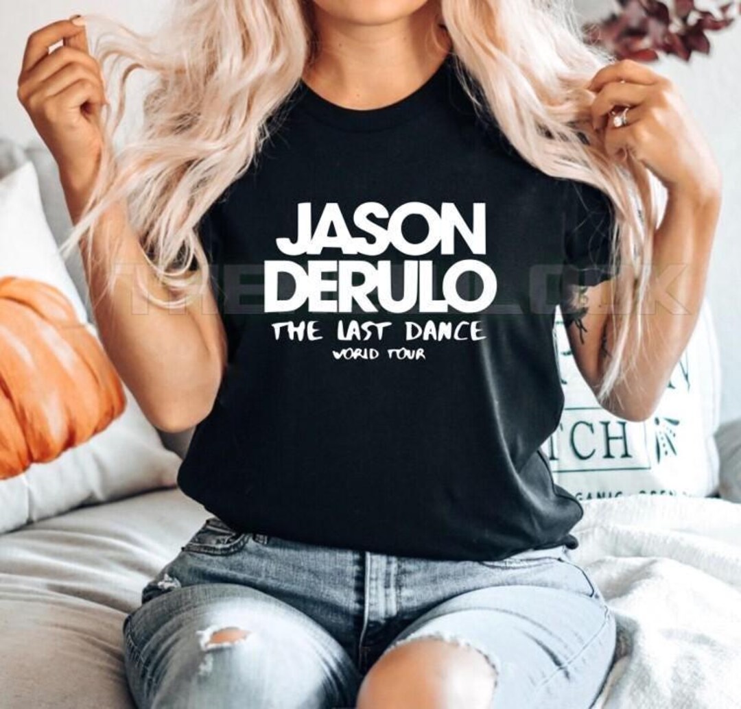 Jason Derulo the Last Dance 2026 Tour T Shirt Music Concert Gig Kids ...