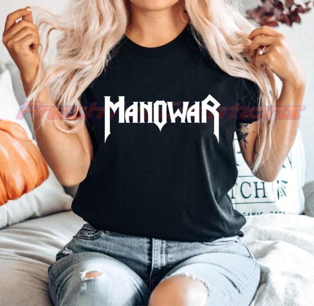 Manowar Tour 2025 T-shirt Heavy Metal Band T Shirt Fans Concert Tee Top Gig All Sizes Manowar ...