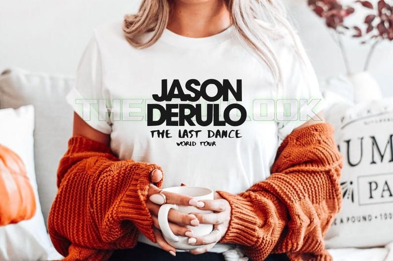 Jason Derulo the Last Dance 2026 Tour T Shirt Music Concert Gig Kids ...