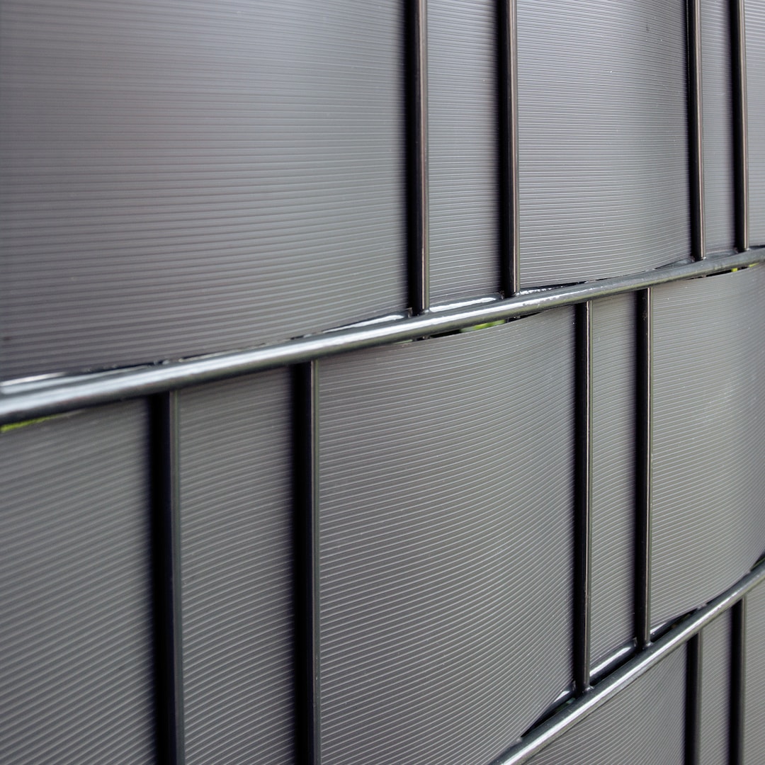 Privacy Strips for Double Rod Mat Fence, Hard PP Strips, Look Tight ...