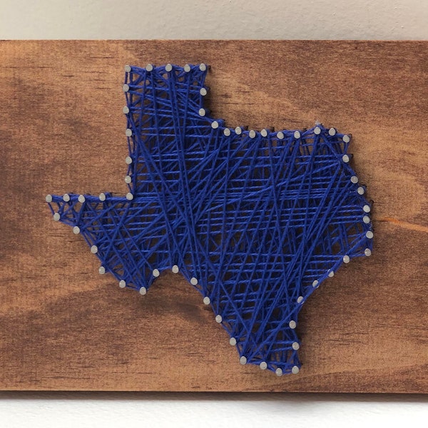 Texas String Art - Etsy