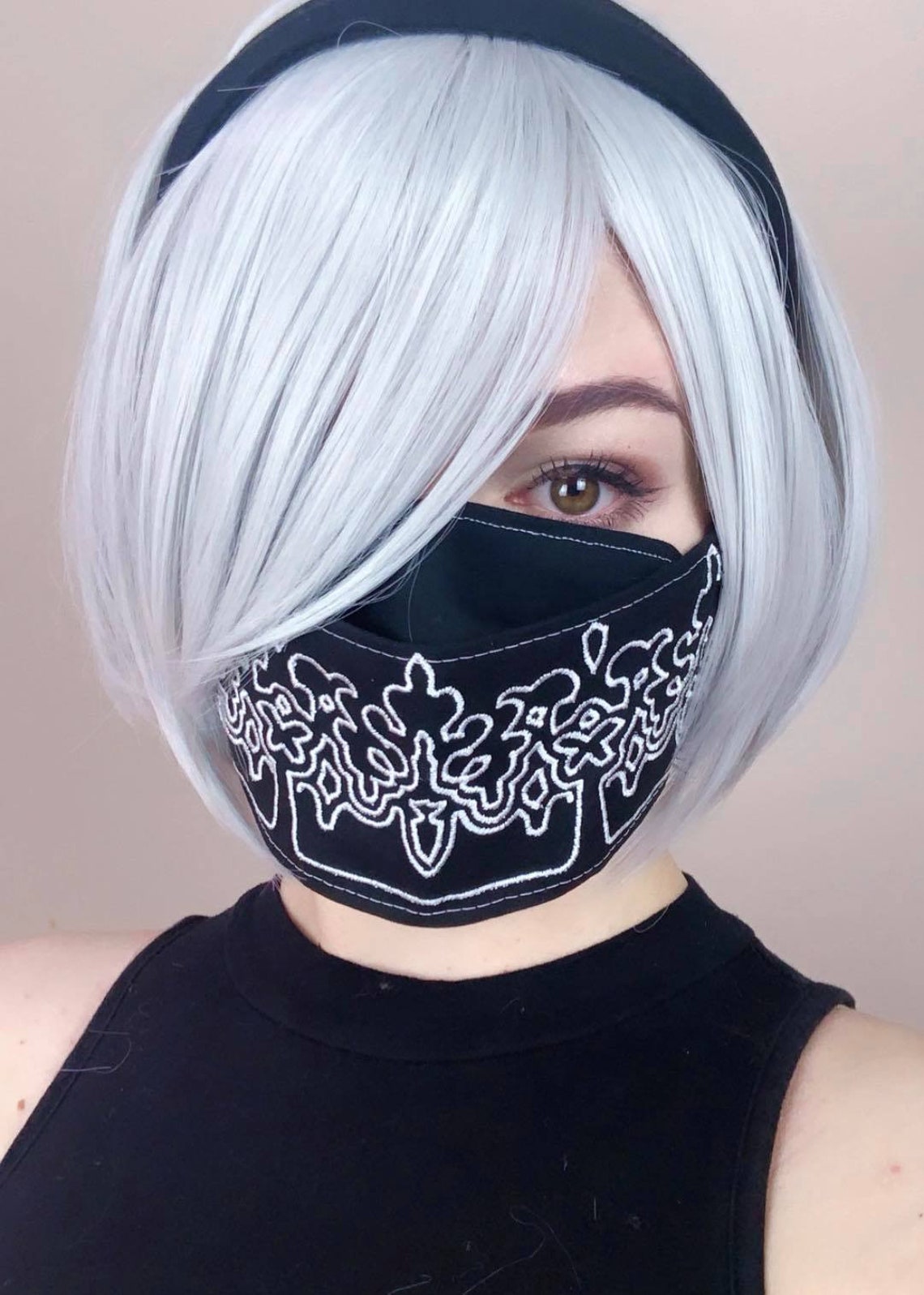 PREORDER NieR Automata Inspired Mask | Etsy