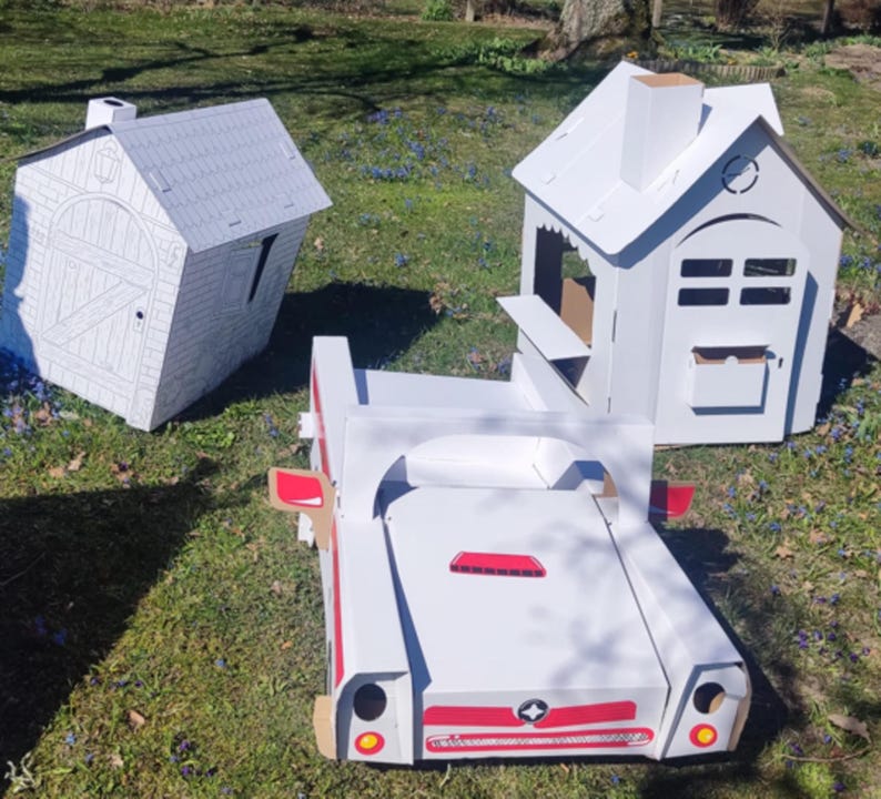 Creative Super Car, Cardboard Toy Car for Children, DIY, for ...