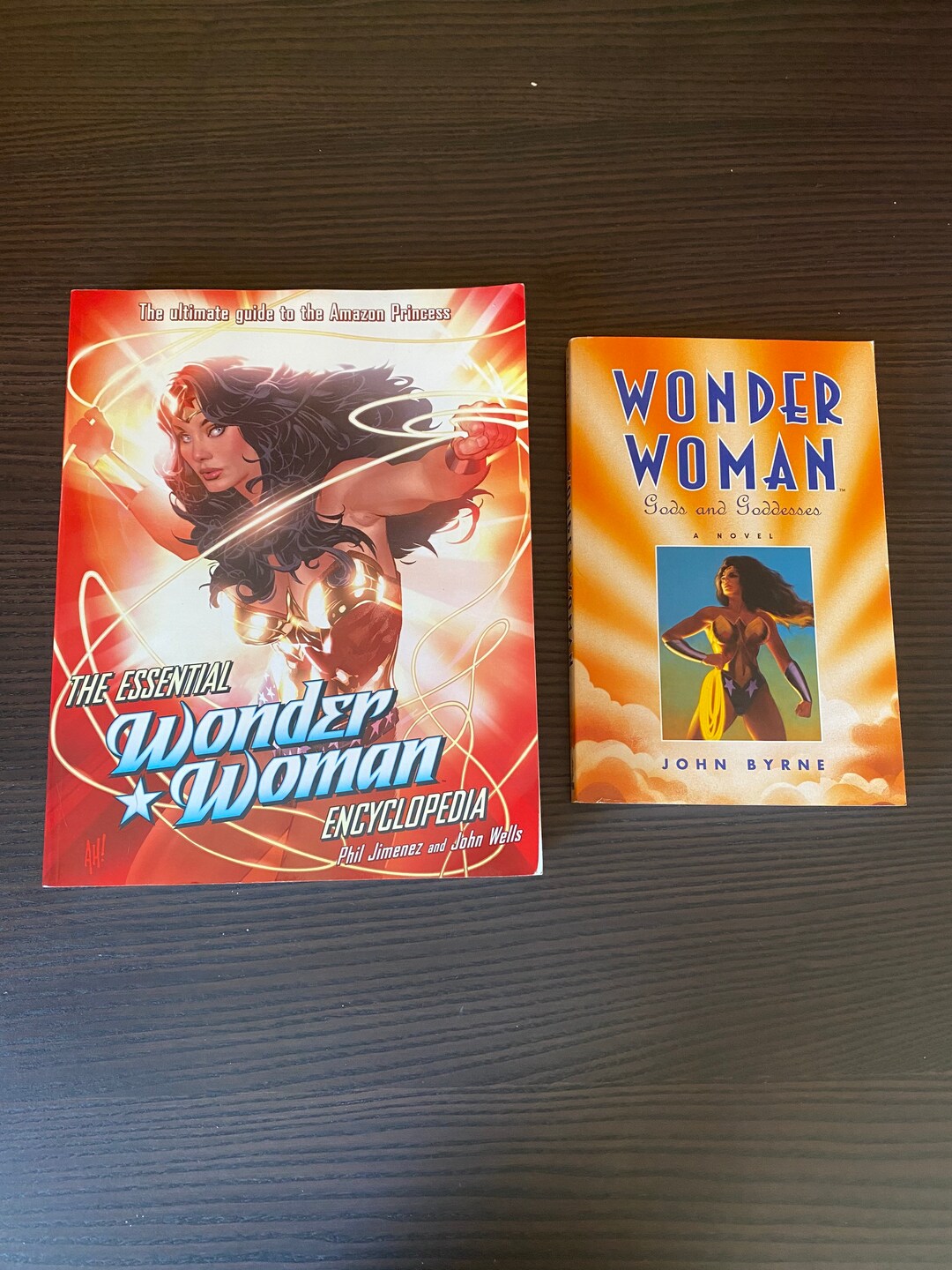 Wonder Woman Book Set - Encyclopedia & Gods and Goddesses Novel ...