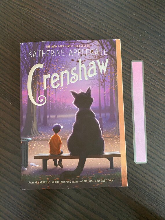 Crenshaw Katherine Applegate Handmade Bookmark Perfect | Etsy
