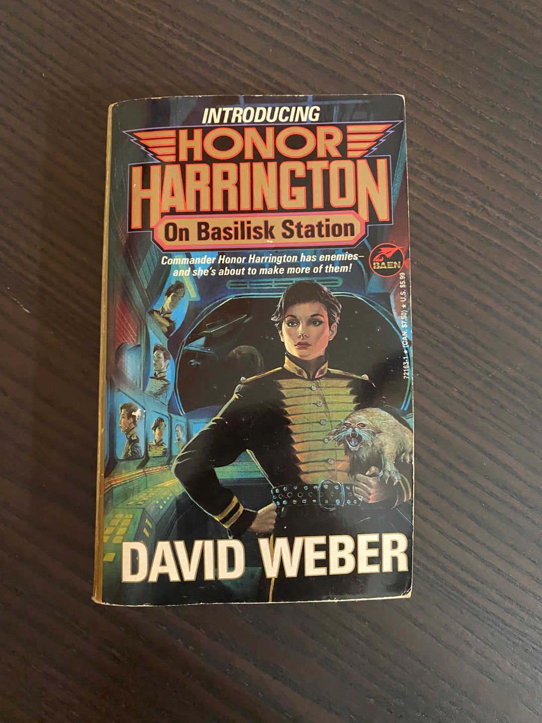 Honor Harrington on Basilisk Station David Weber Vintage Science Fiction Used Books Syfy Sci Fi ...