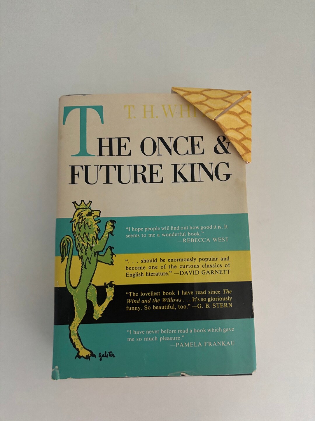 The Once and Future King by T. H. White, Bookclub Edition - 1958 Copy ...