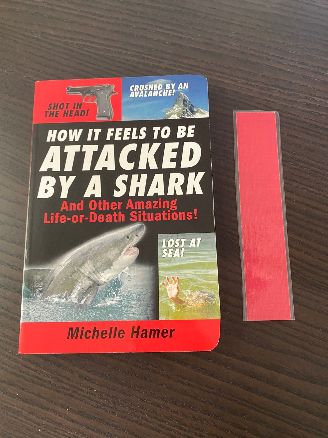 Attacked by A Shark Book – True Life Survival Stories & Bookmark Gift ...