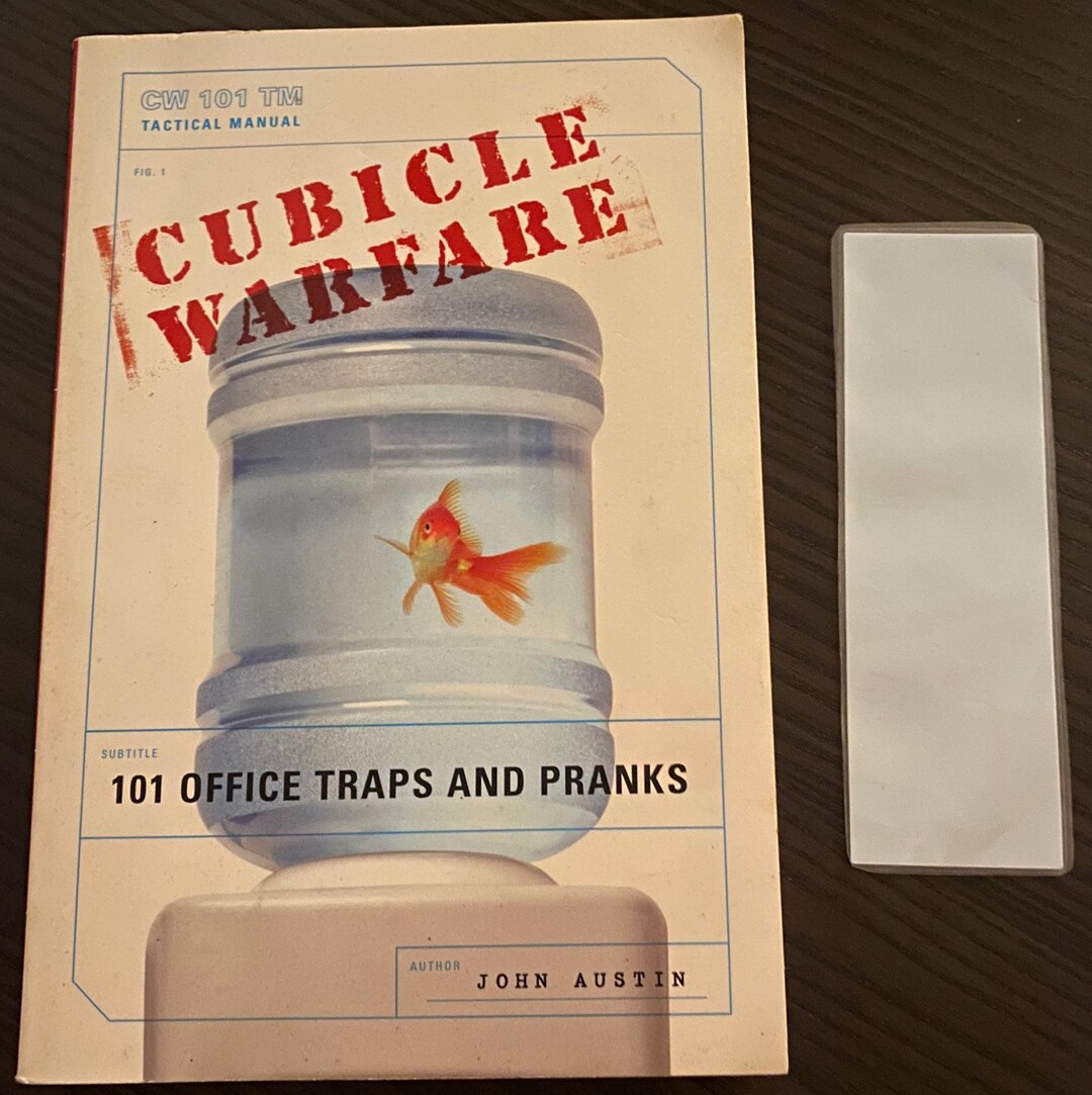 Cubicle Warfare Tactical Manual – Office Pranks, Secondhand Paperback ...