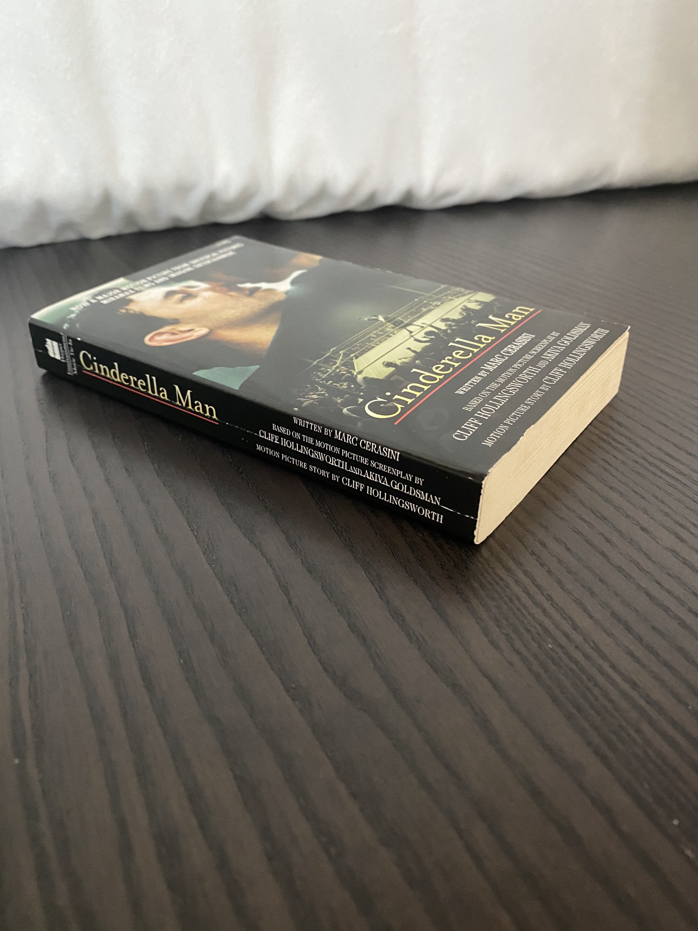 Cinderella Man Movie Cover Version Marc Cerasini - Etsy Australia