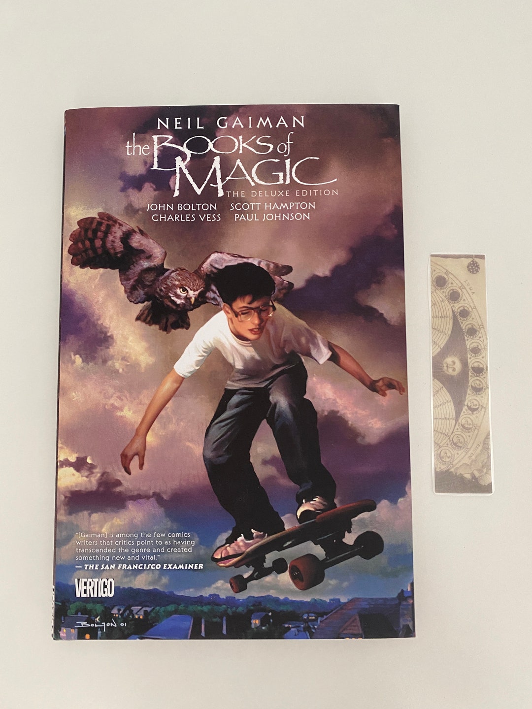 First Edition First Printing! the Books of Magic by Neil Gaiman, Deluxe ...