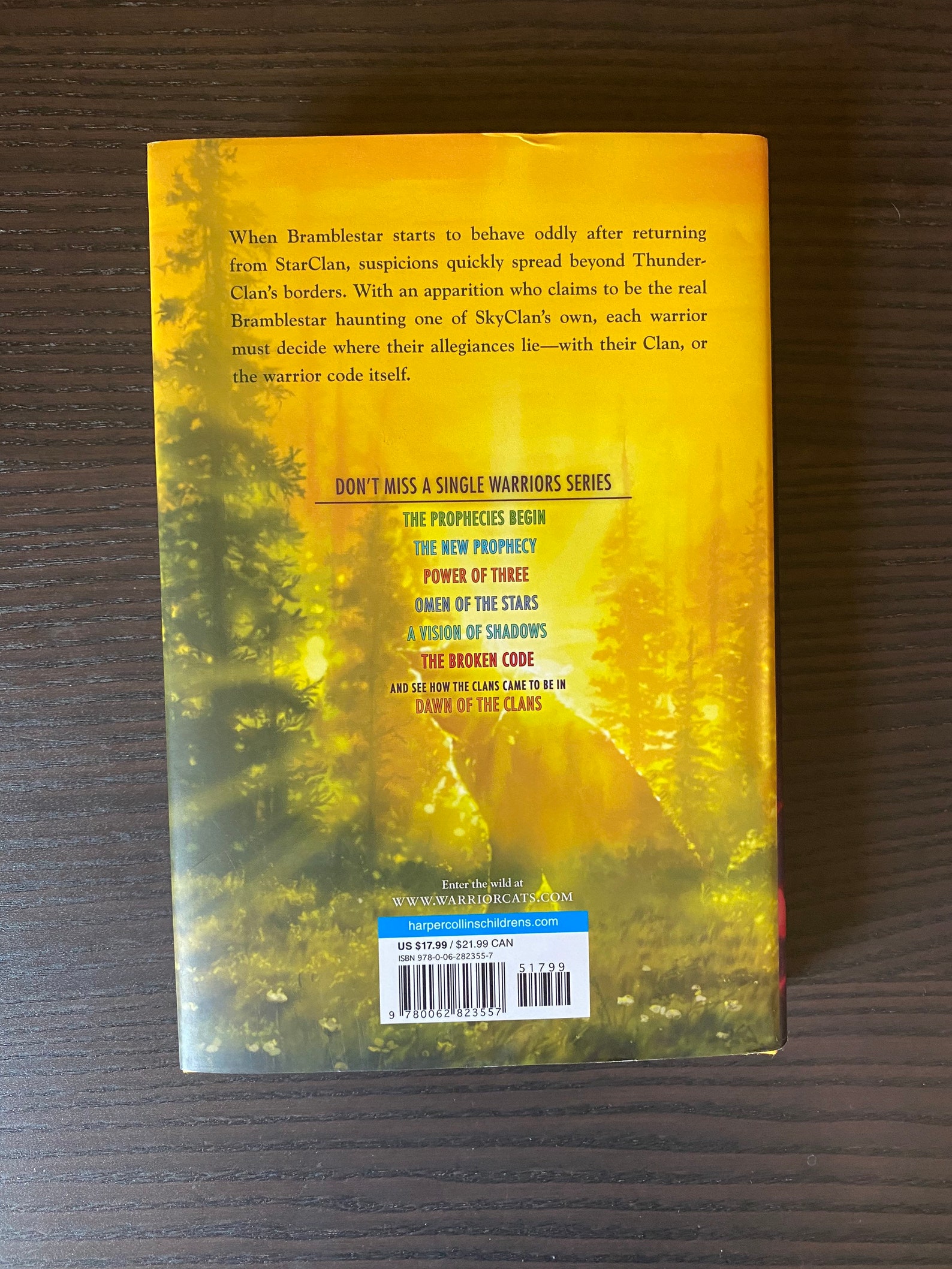 The Broken Code Warriors The SIlent Thaw Erin Hunter | Etsy