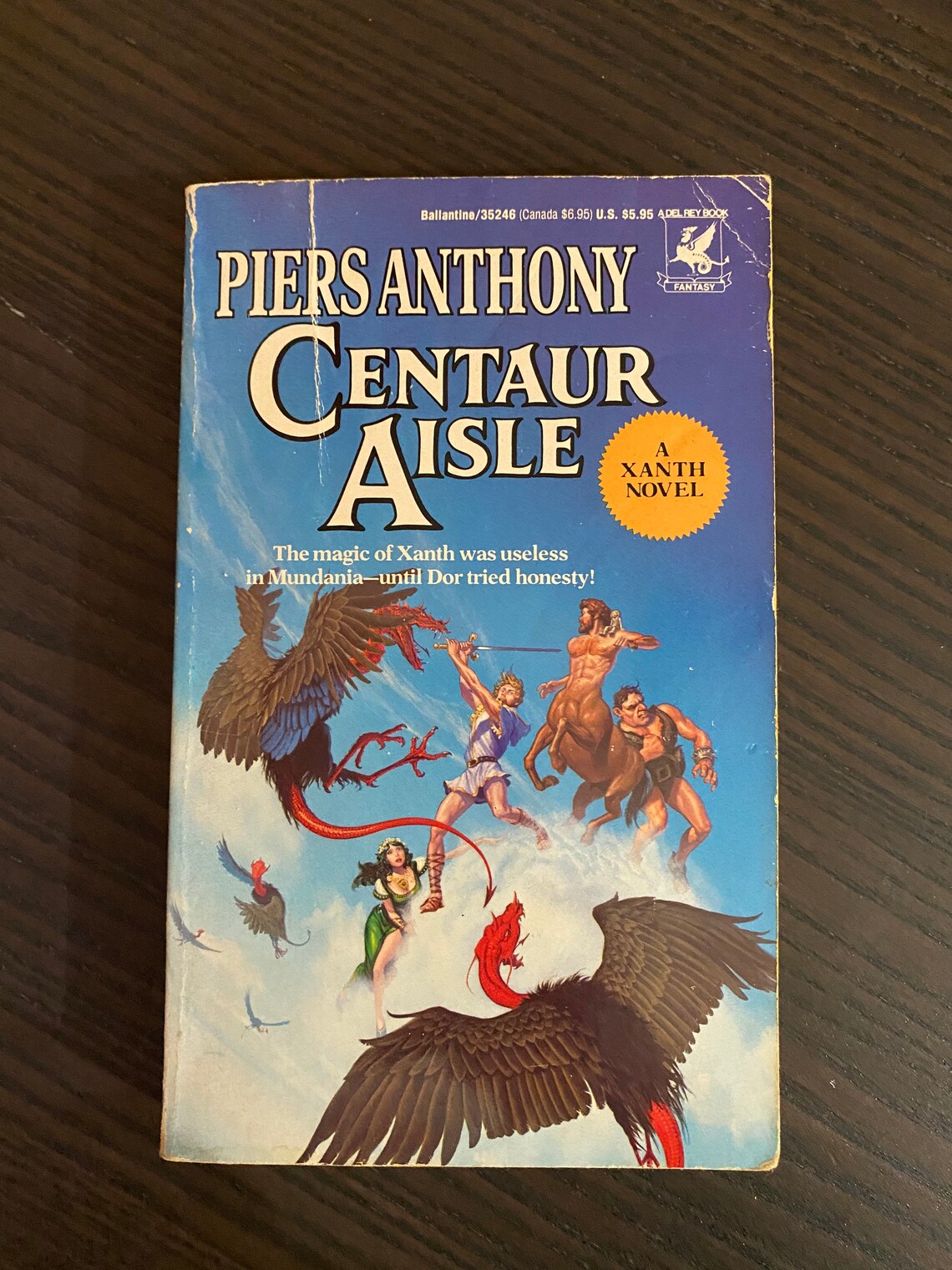 Xanth Book 4 Centaur Aisle Piers Anthony Vintage Book | Etsy