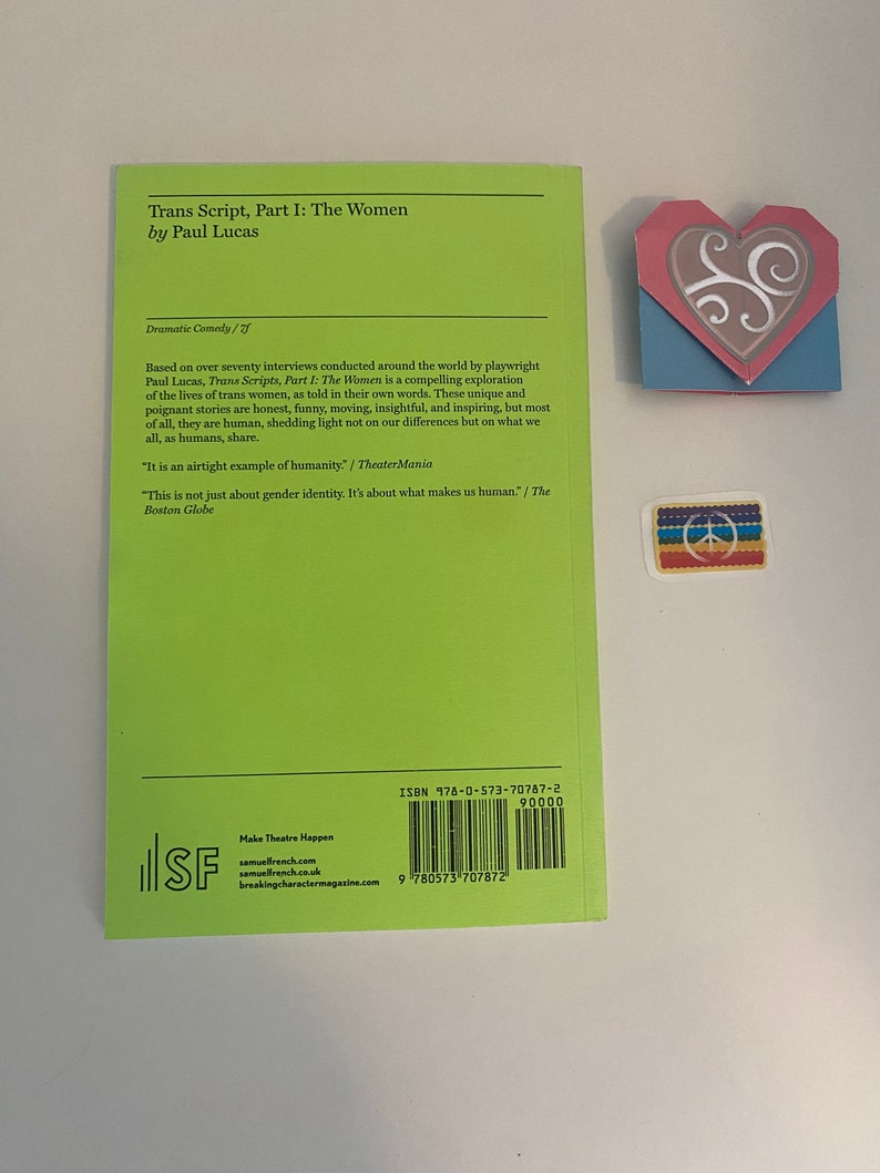 Trans Scripts, Part I: the Women by Paul Lucas - Book and Bookmark Gift ...
