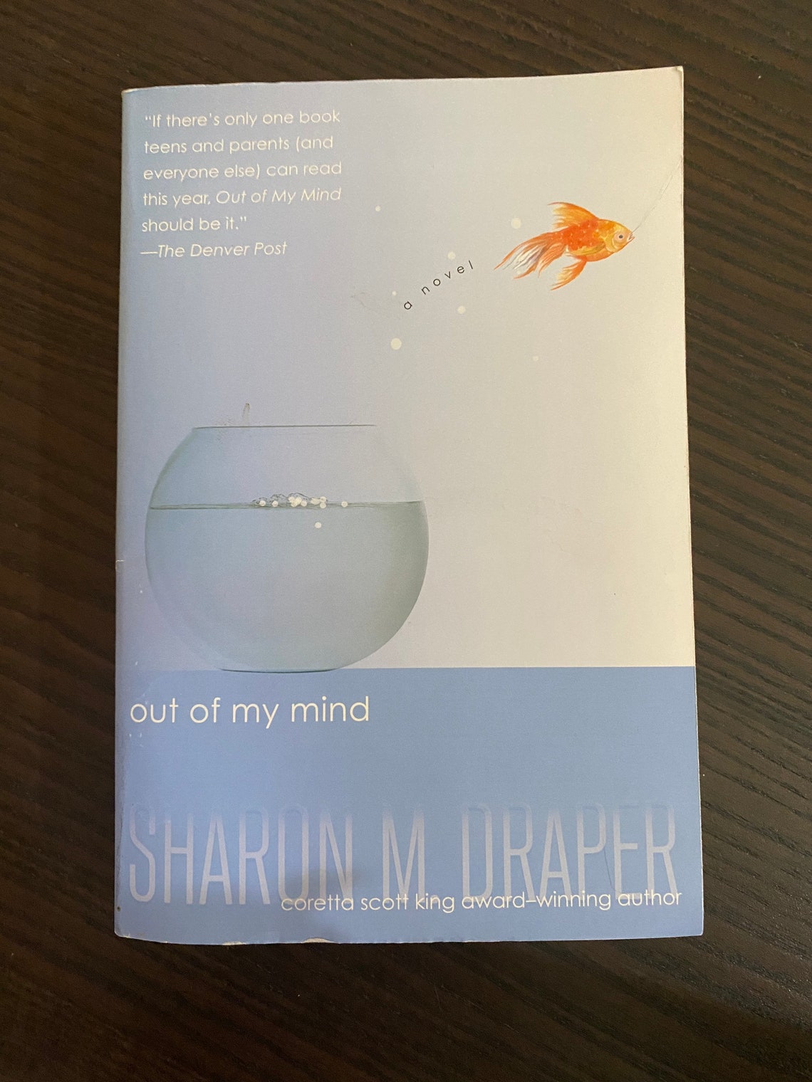 Out of My Mind Sharon M. Draper NY Times Bestseller | Etsy