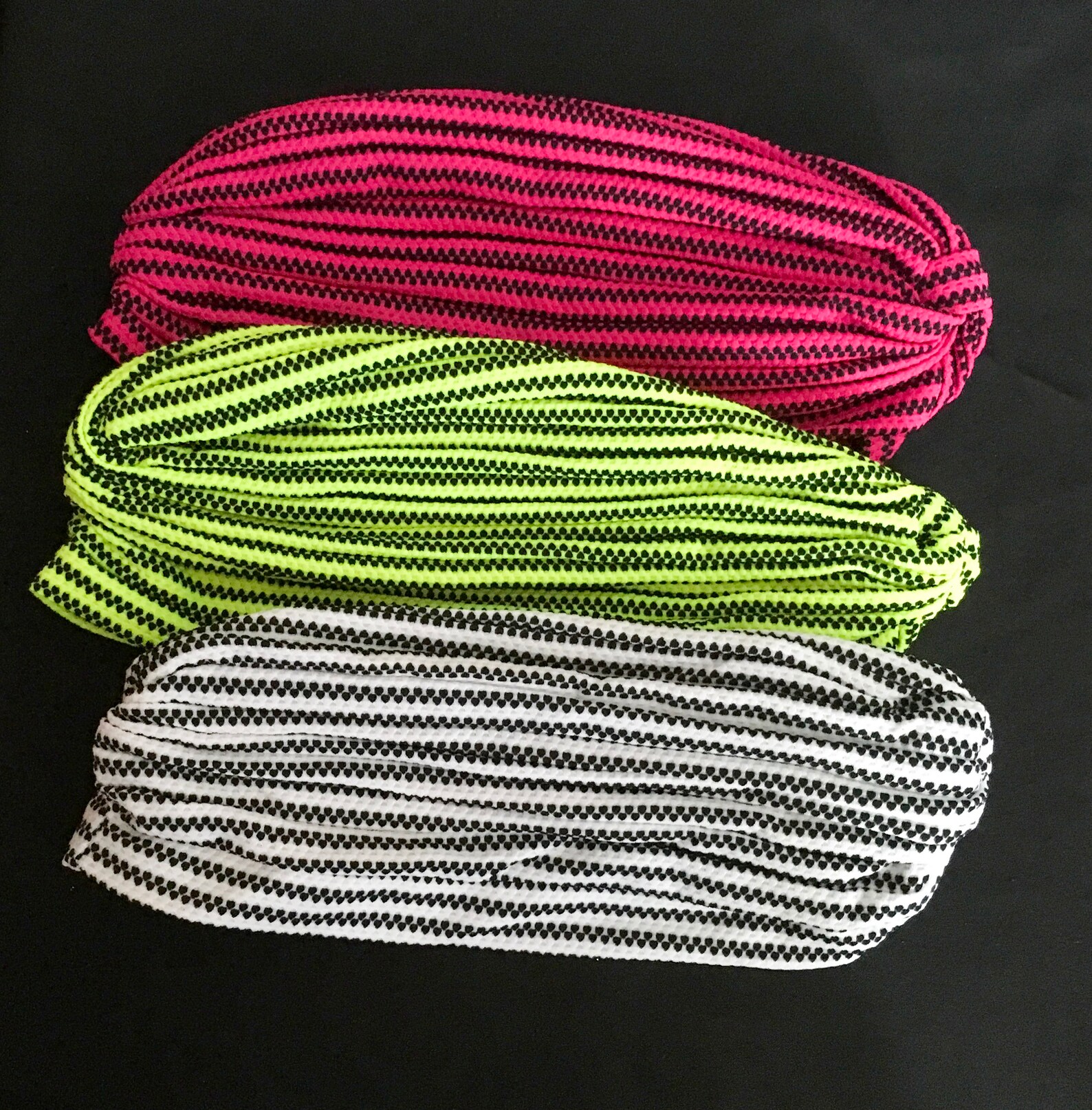 Handmade Neon Green and Zig-zag Striped Hair Turban Hair Cover ...