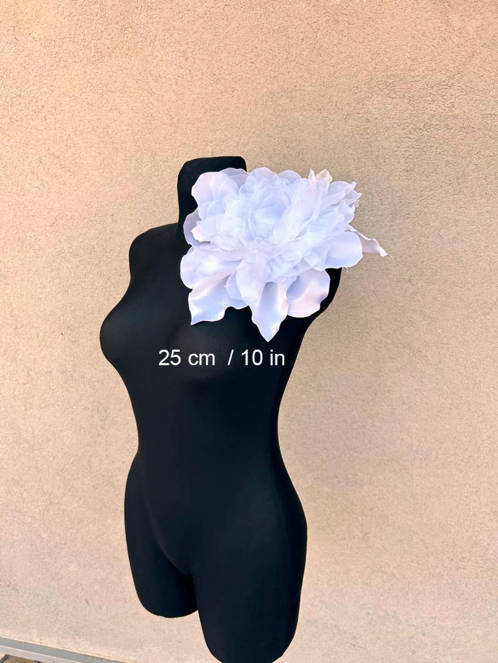 Snow White Oversized Flower Brooch Extra Large Floral Pin 4 SIZES - Etsy