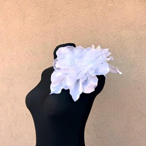 Snow White Oversized Flower Brooch Extra Large Floral Pin 4 SIZES - Etsy