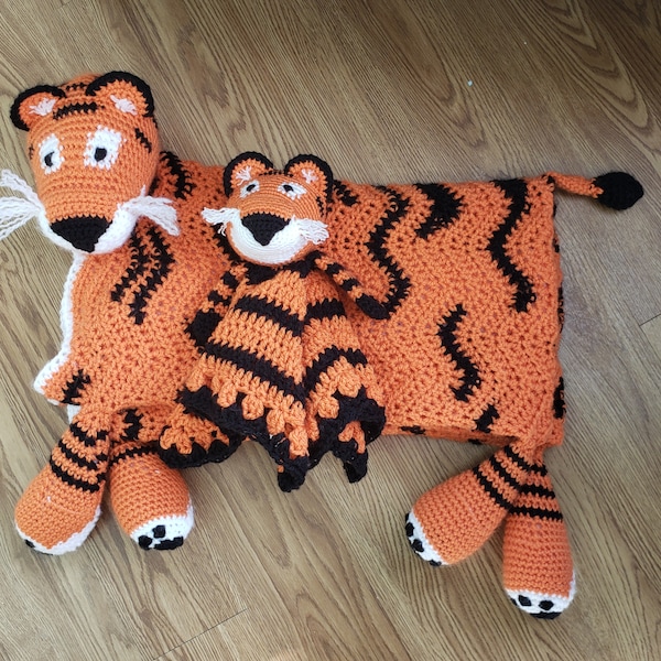 Tiger Blanket - Etsy