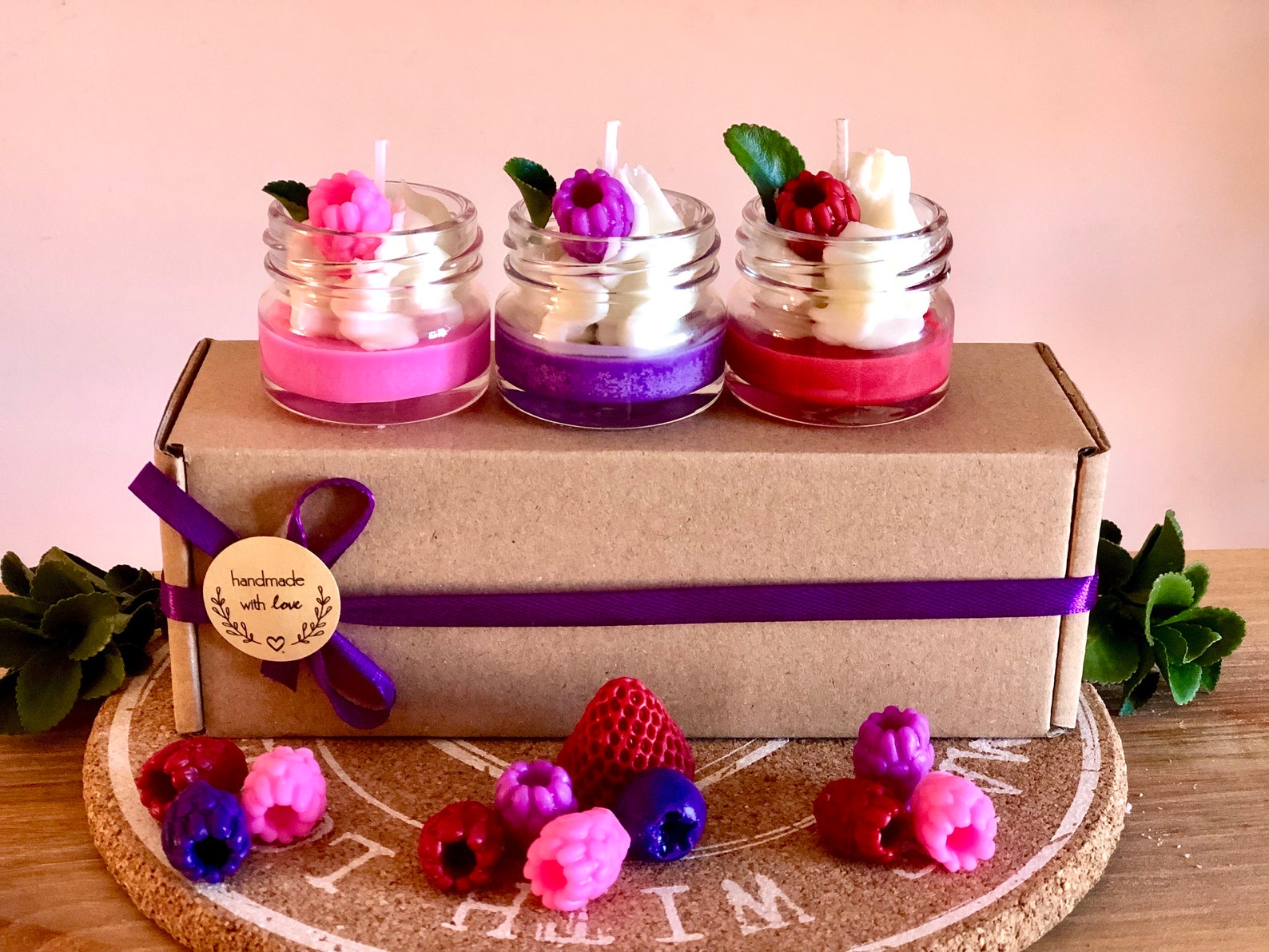 Aroma Mini Jar Candles, Wedding Favors, Christening Favors, Scented ...