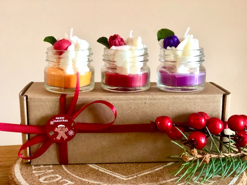 Aroma Mini Jar Candles, Wedding Favors, Christening Favors, Scented ...