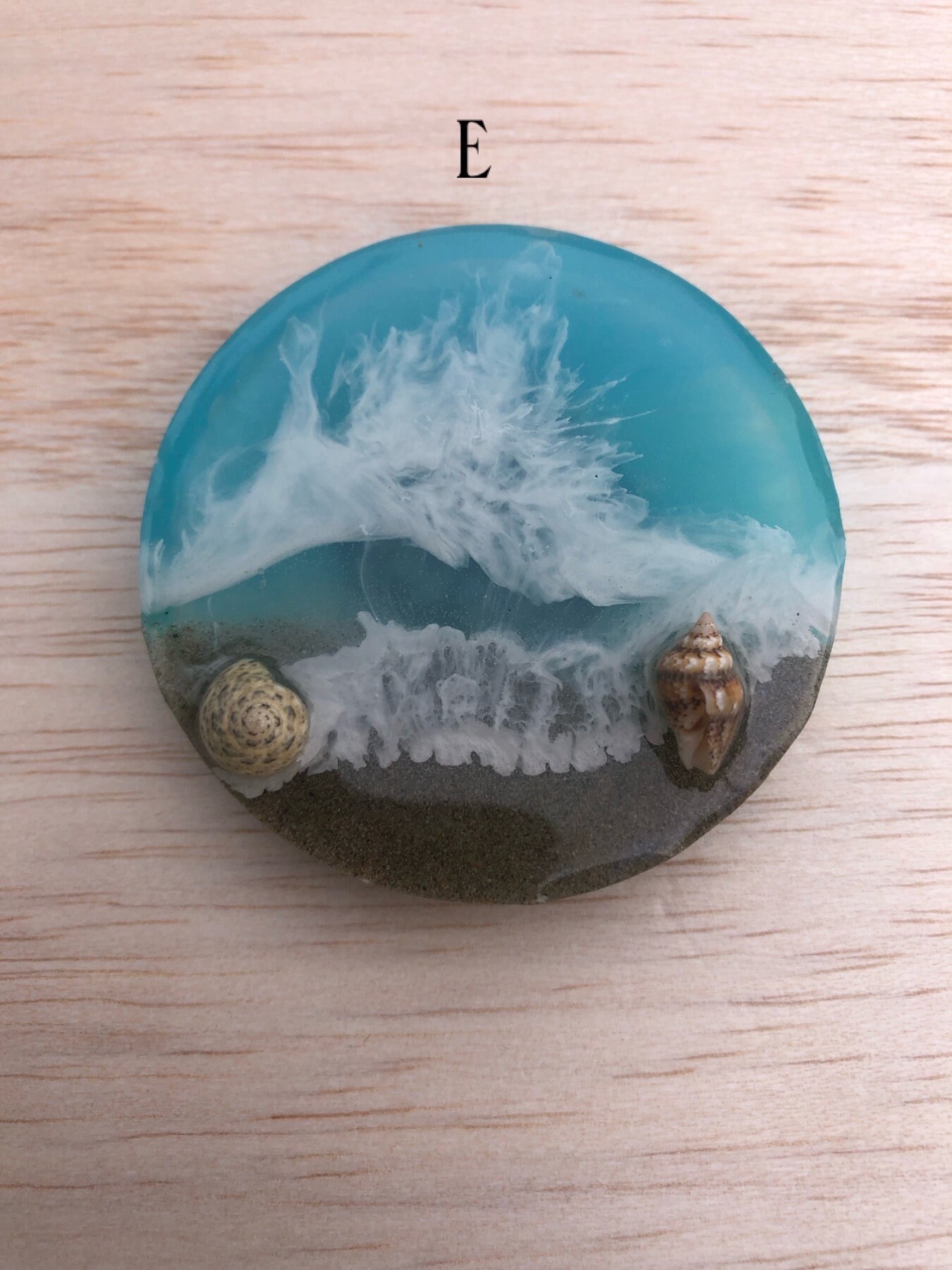 Beach Magnet, Magnet, Seashells, Nautical Art, Beach Home Decor - Etsy