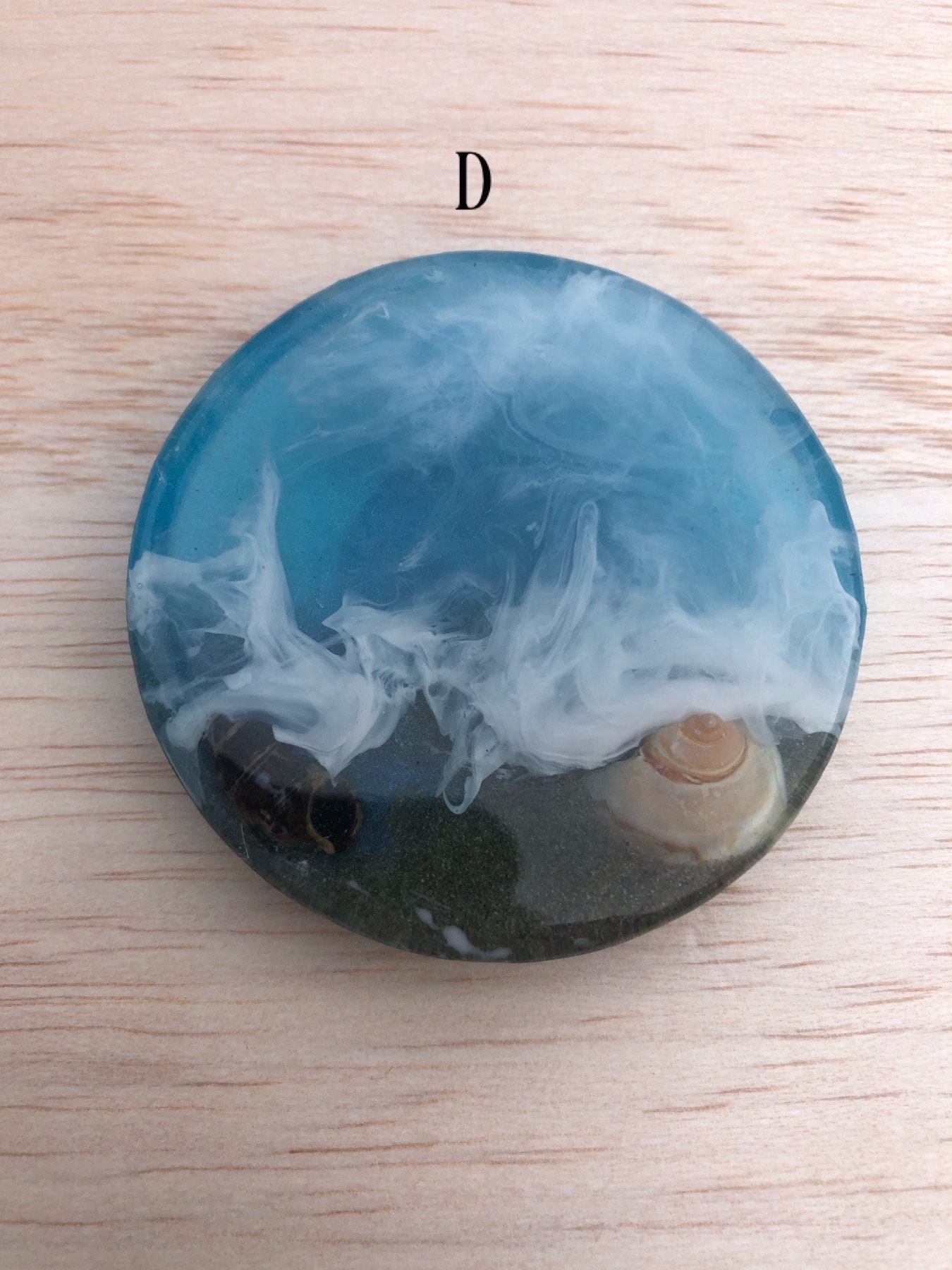 Beach Magnet, Magnet, Seashells, Nautical Art, Beach Home Decor - Etsy