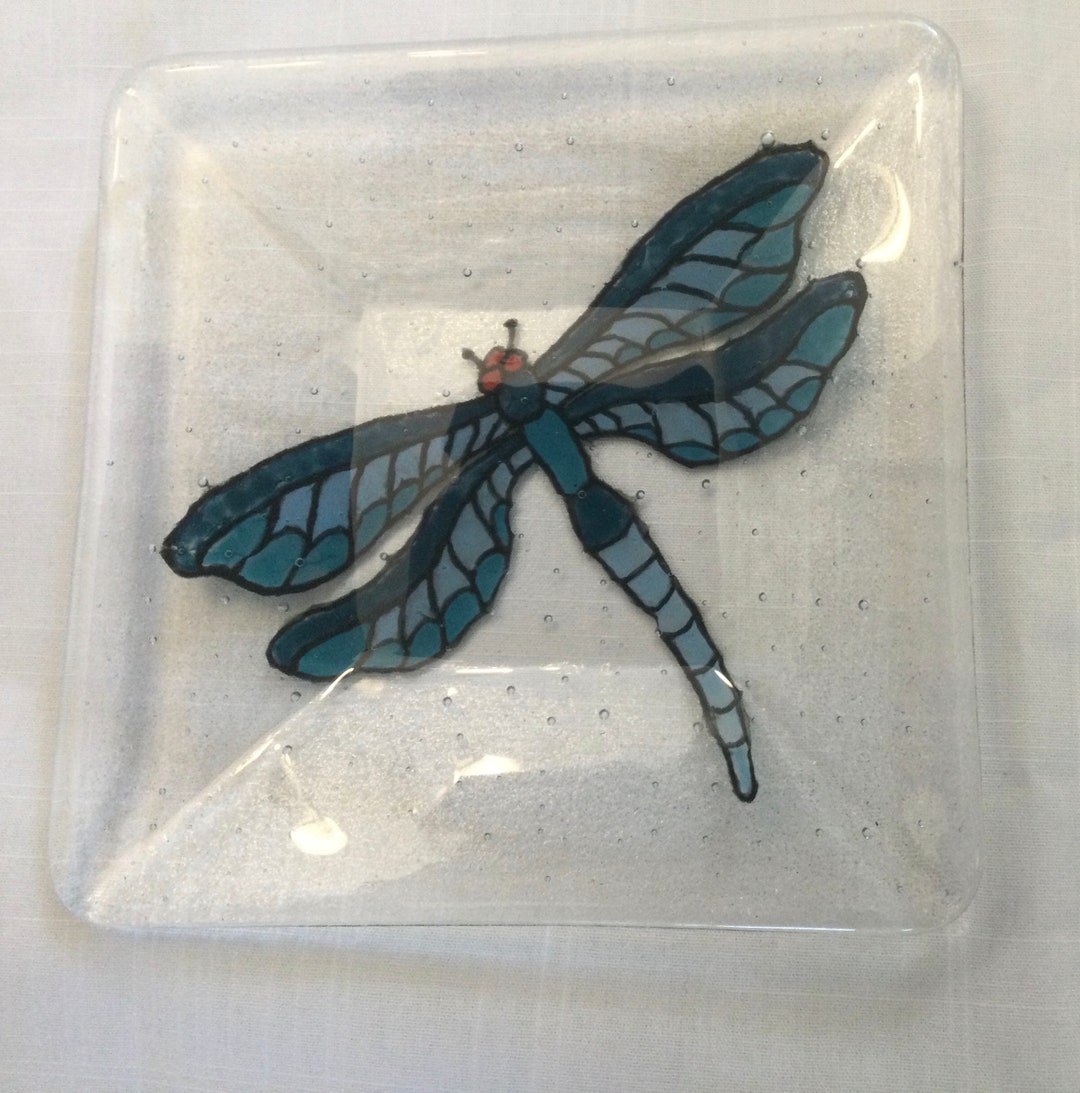 Large Dragonfly Platter, Plate, Serving Dish, Decorative Dish ...