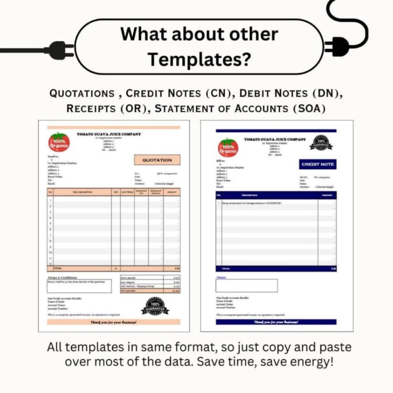 Editable Invoice Template for Excel | Auto-fill Number | Delivery Order ...