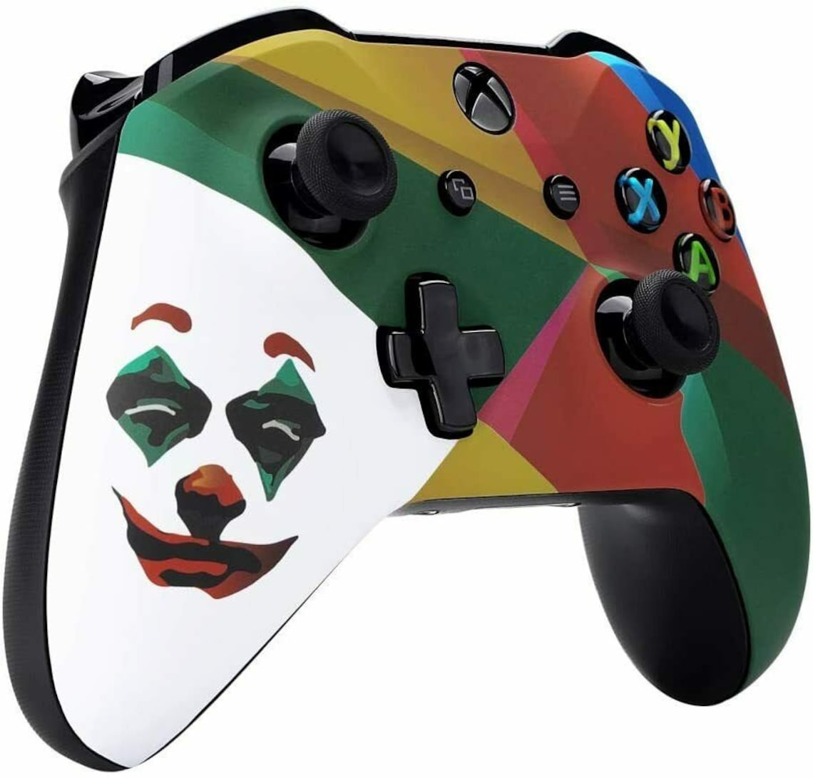 Joker UN-MODDED Custom Controller Compatible avec Xbox One S/X | Etsy ...