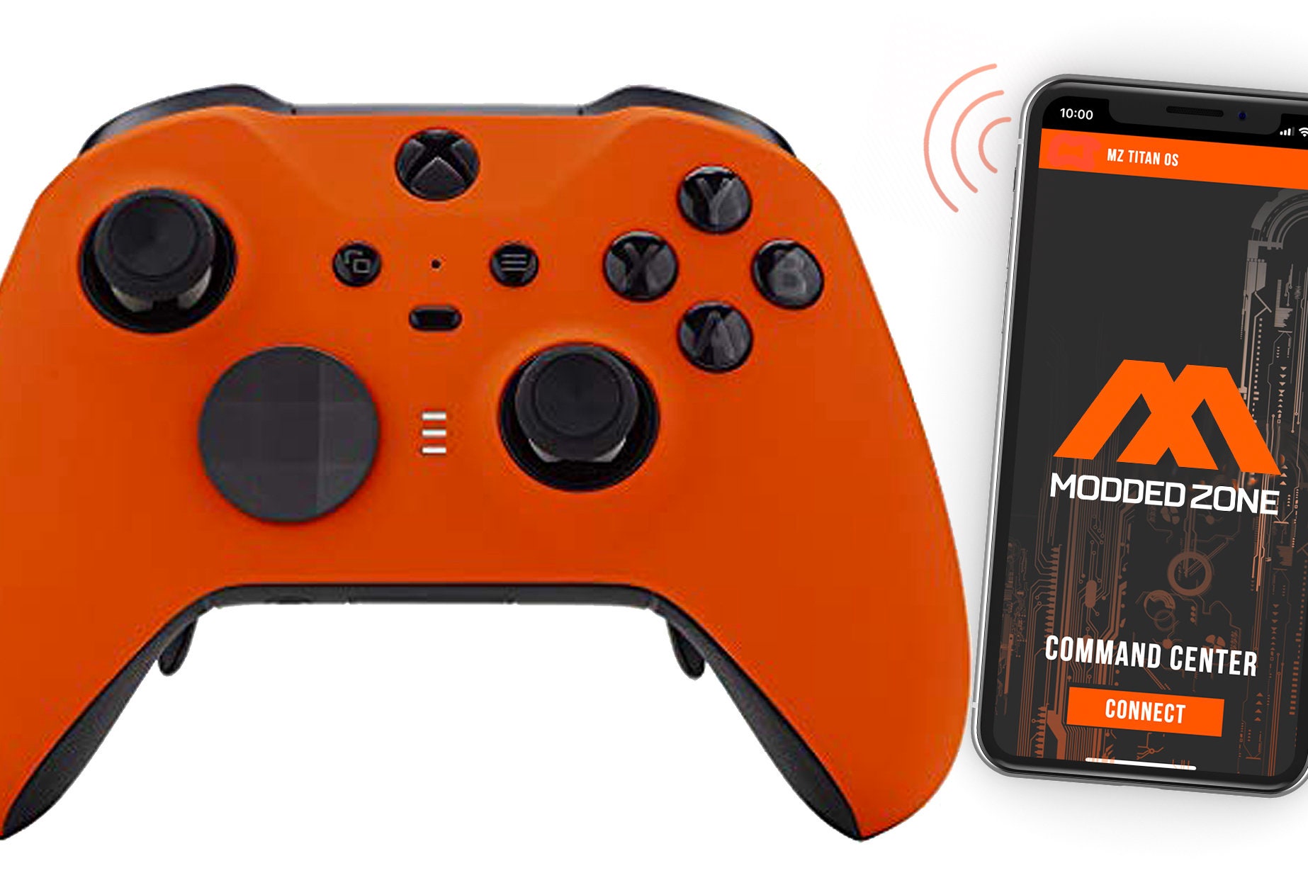 Orange Xbox 360 Controller