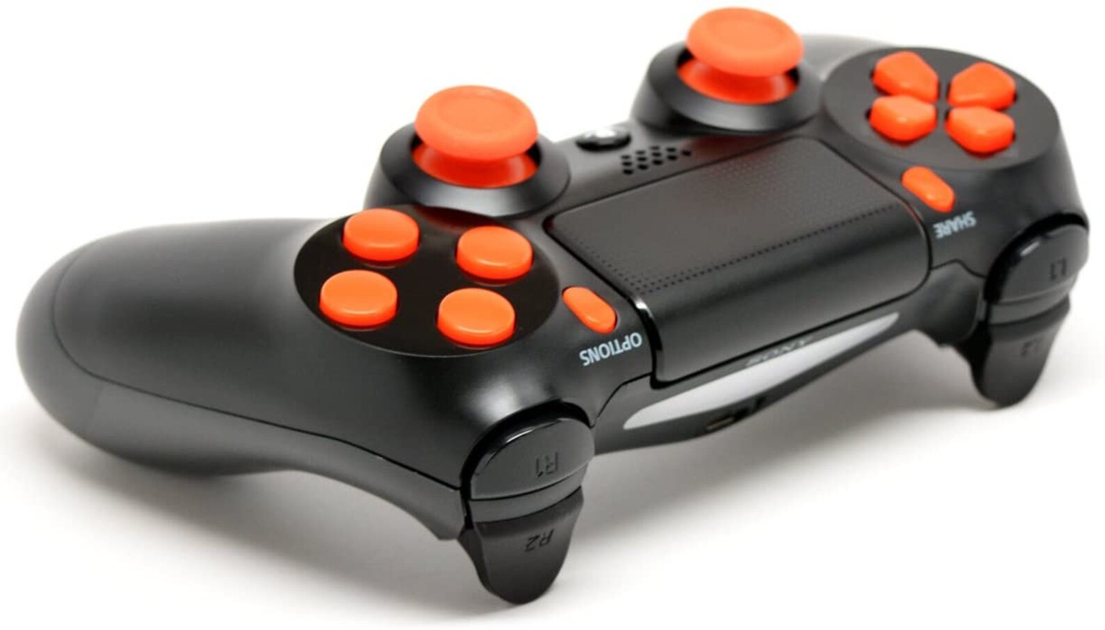 Black/Orange PS4 SMART Custom Rapid Fire Modded Controller. | Etsy