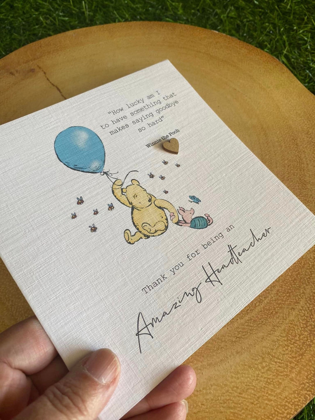 Thank You Card Teacher TA Head Headteacher 1:1 Teaching Assistant ...