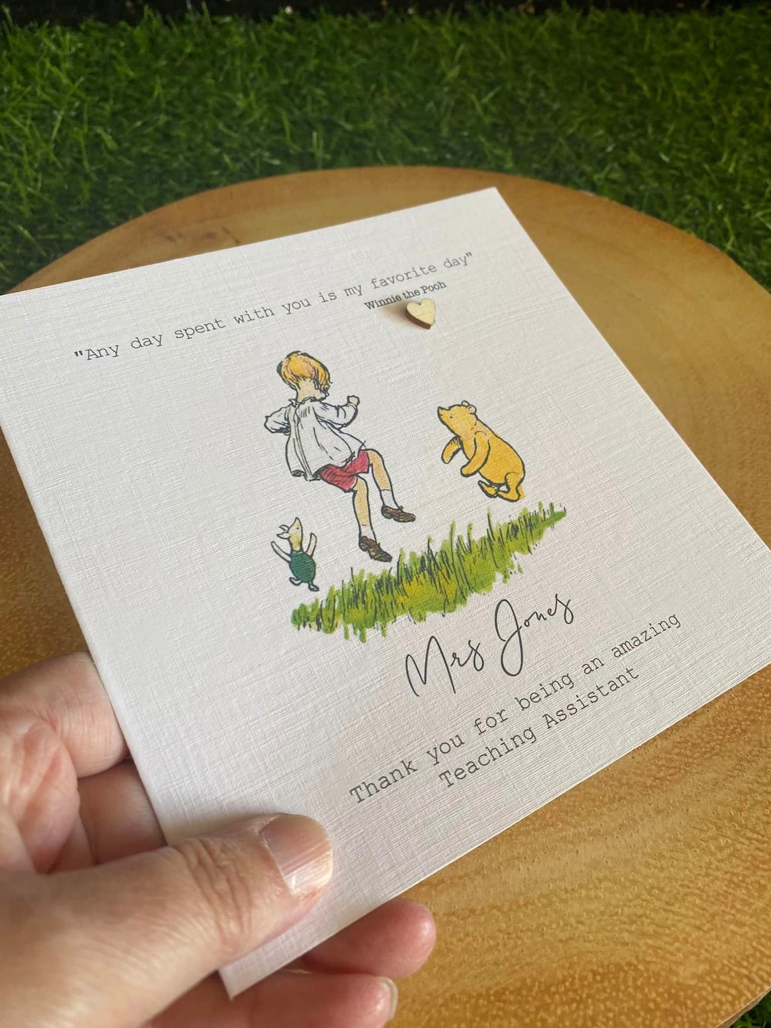 Thank You Card - Teacher - TA - Head - Headteacher - 1:1 Teaching ...