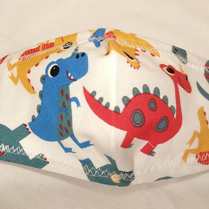 Dinosaur Face Mask - Etsy