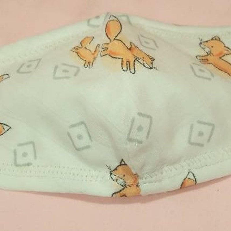 Fox Face Mask - Etsy