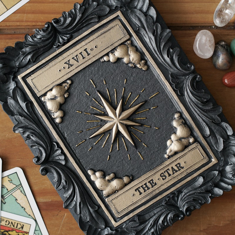 Gold Star Gothic Frame - Etsy UK