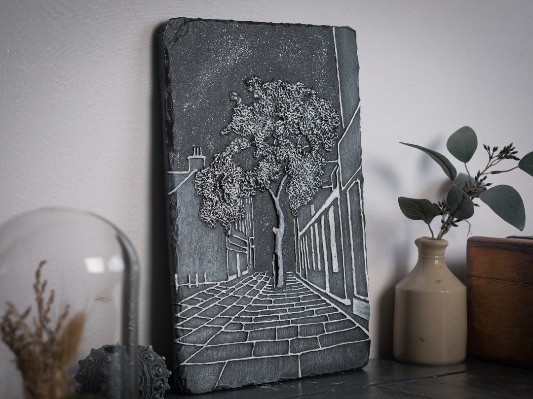 Big Tree Wall Art, Orkney Gift, Original Relief Sculpture, Kirkwall ...