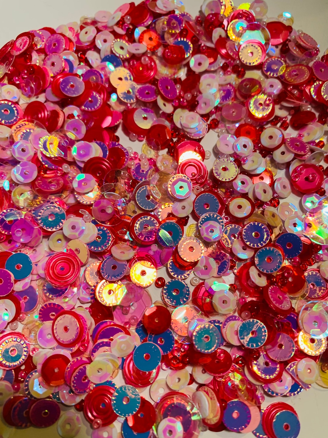 Sequin Mix “classic Valentines Mix”/embellishments/valentine’s Day ...