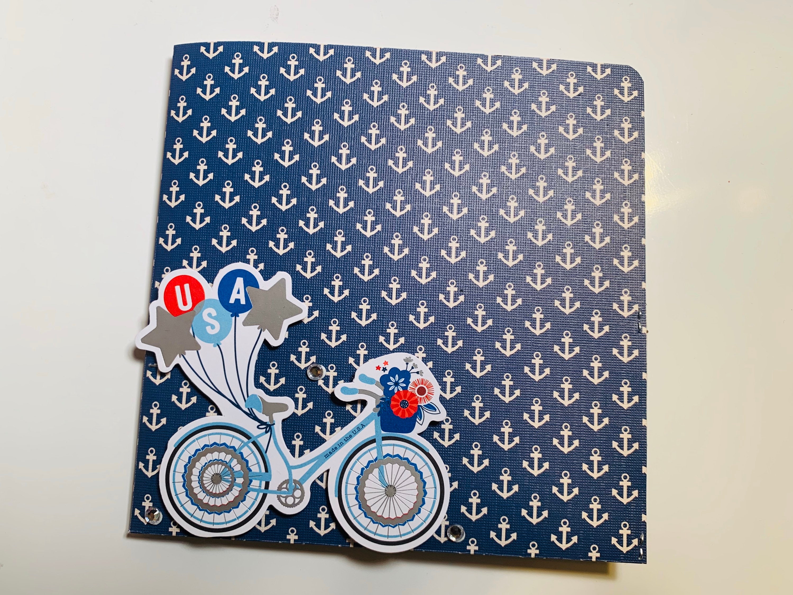 Blank Notecards/red White and Blue - Etsy UK