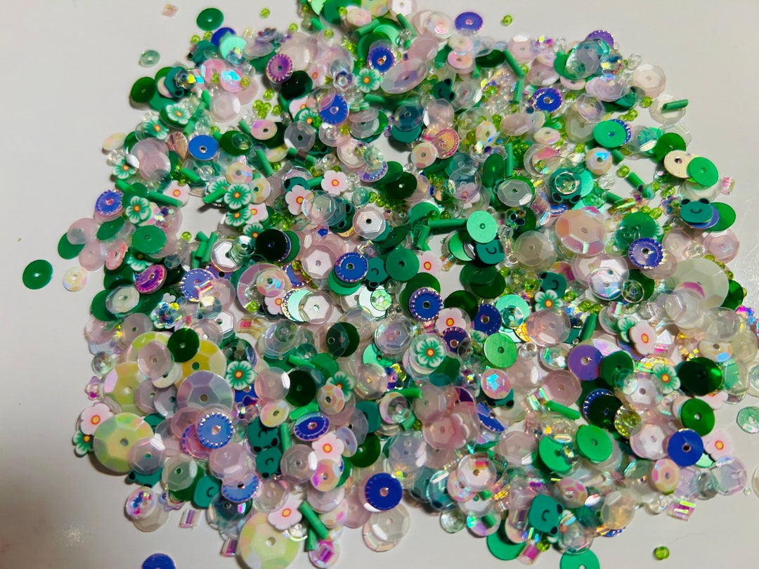 New “rib It” Sequin Mix/embellishments/spring Crafting/shaker Cards ...